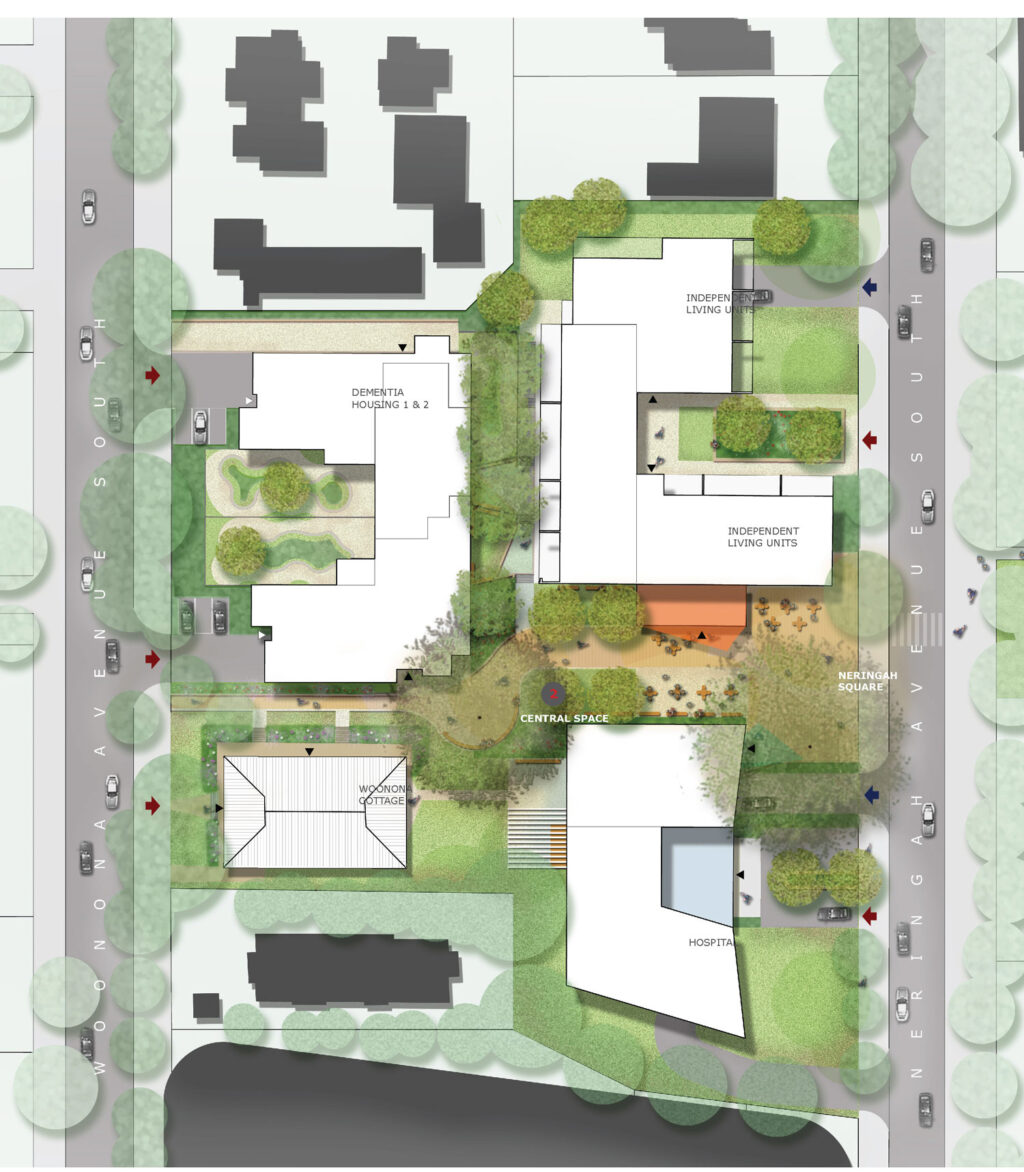 Hammondcare Neringah Hospital Master Plan - Jackson Teece